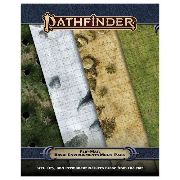 Paizo | Games | Pathfinder Flipmat Basic Environments Multipack | Poshmark
